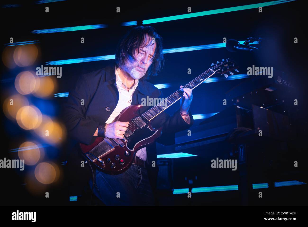 Copenhagen, Denmark. 13th Mar, 2024. The English rock band The Smile ...