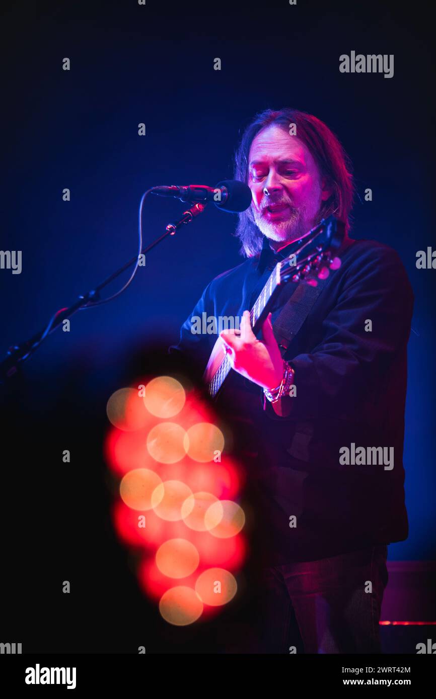 Copenhagen, Denmark. 13th Mar, 2024. The English rock band The Smile ...