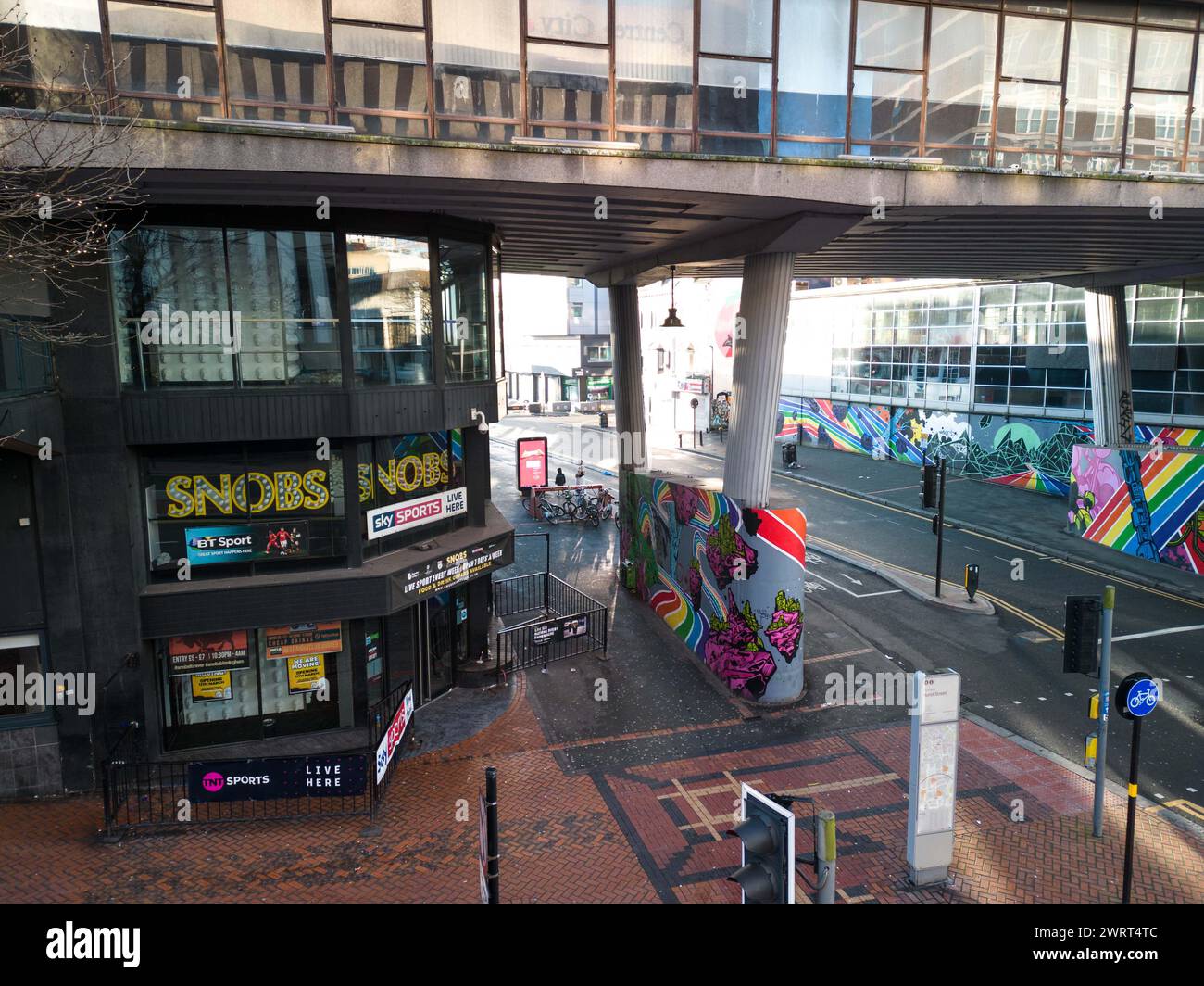 Smallbrook Queensway, Birmingham, March 4th 2024 - The old SNOBS ...