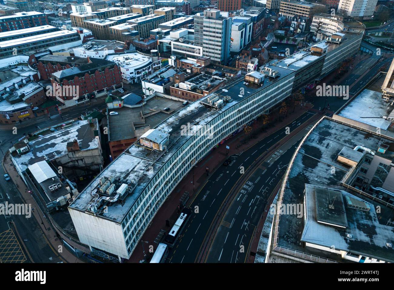 Smallbrook Queensway, Birmingham, March 4th 2024 - The old SNOBS ...