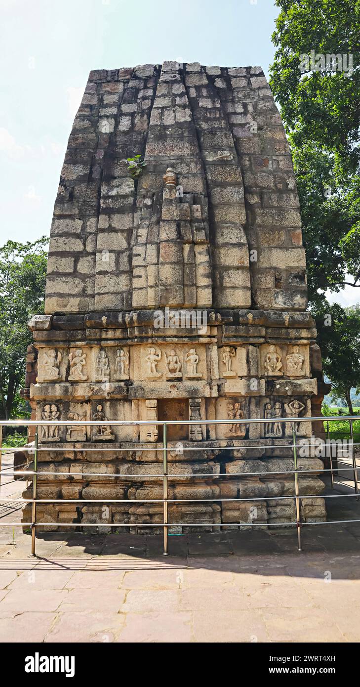 Rear view of Shri Madwa Mahal Temple, Chaura, Kabirdham, Chhattisgarh ...