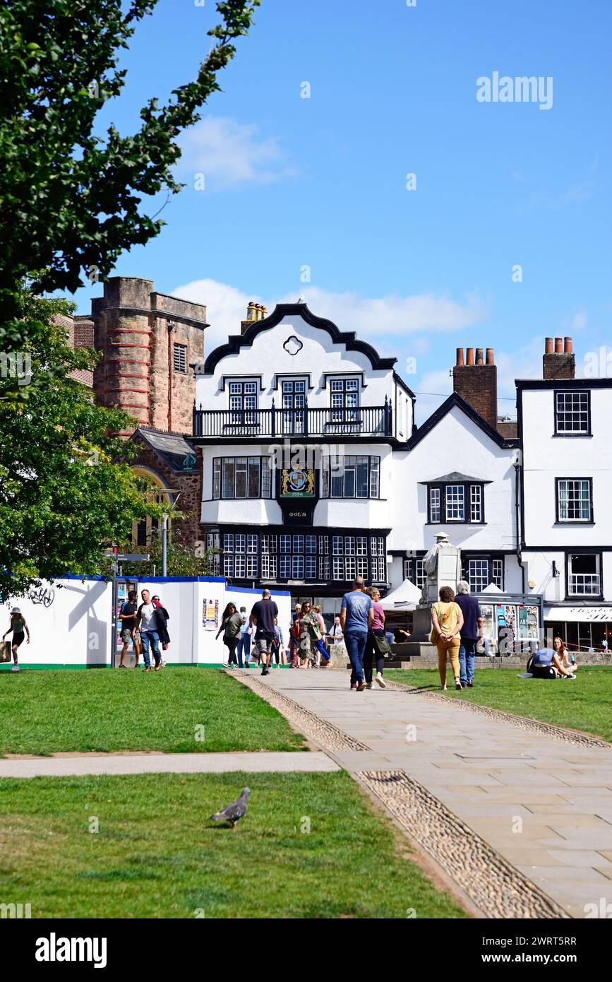 Tudor buildings in exeter hi-res stock photography and images - Alamy
