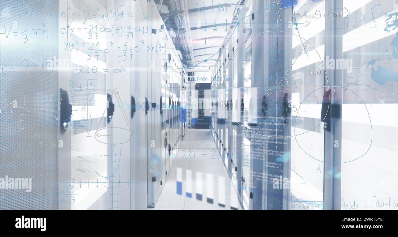 Digital image showcases globe, data processing, and tech concept on a ... Digital image showcases globe, data processing, and tech concept on a ...