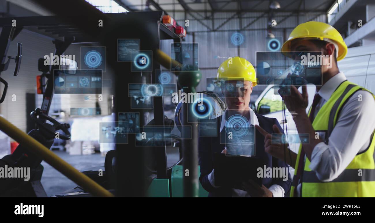 Image of data processing with scope scanning over diverse workers in ...