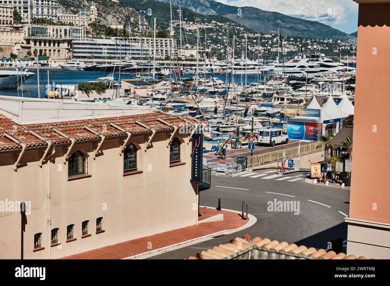 Monaco, Monte Carlo - 09 19 2021: Restaurant La Rascasse in Monaco ...