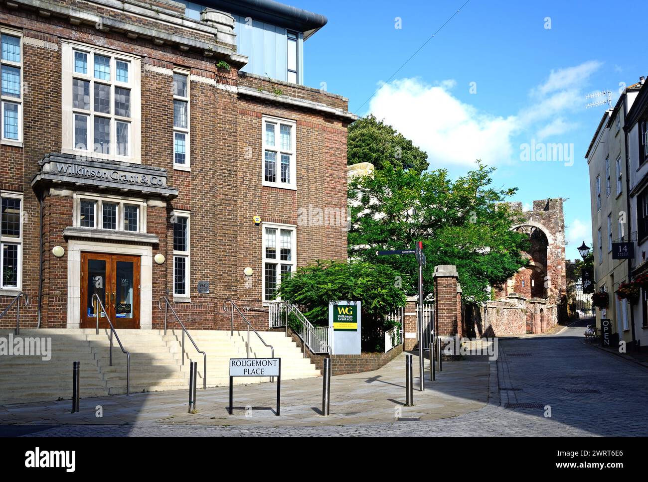 Old library rear view hi-res stock photography and images - Alamy