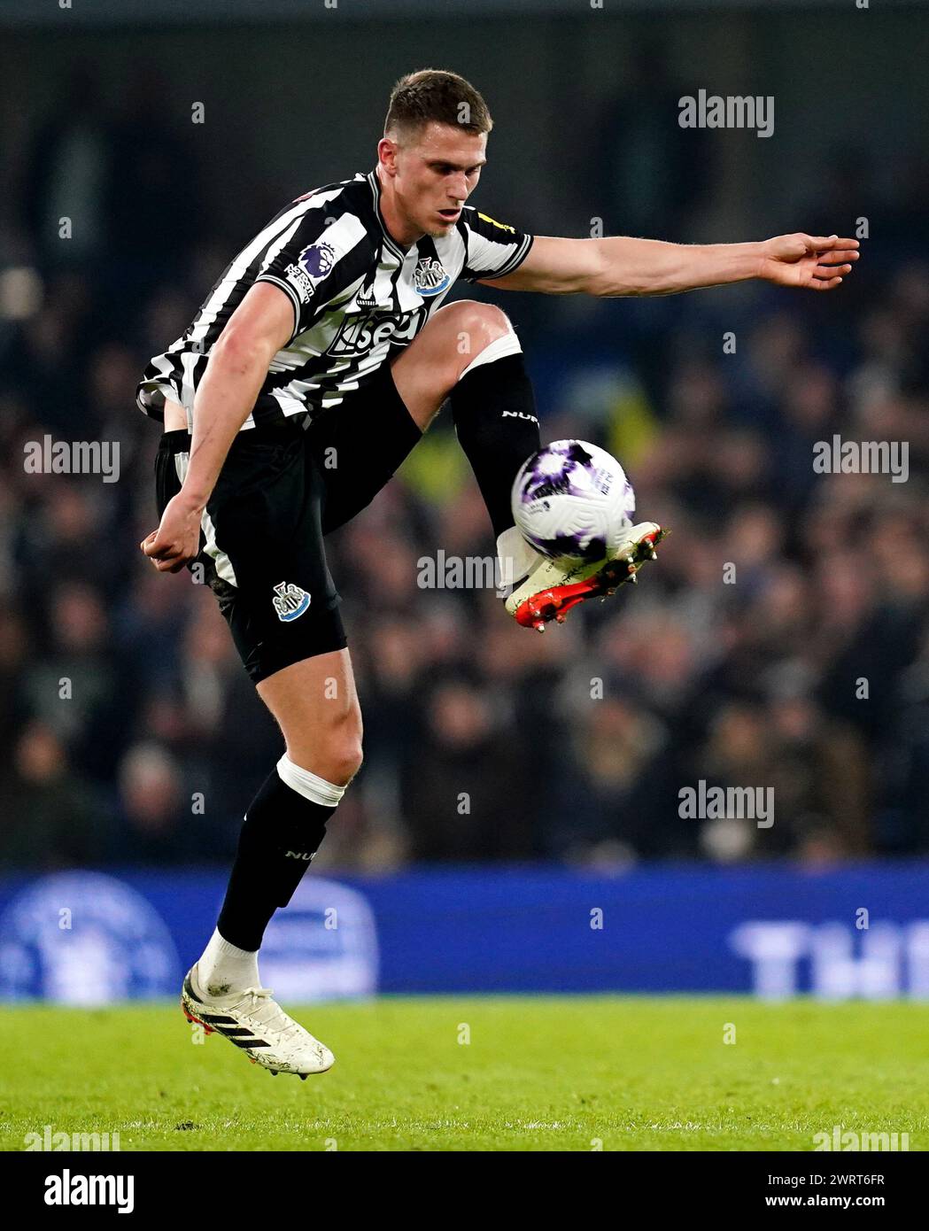 Newcastle United's Sven Botman during the Premier League match at ...