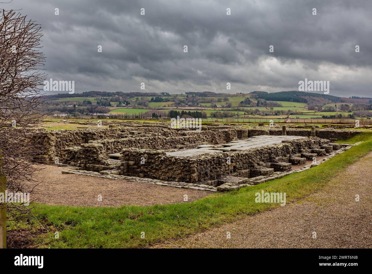 Corbridge Roman Town, Northumberland, England, UK: originally named ...
