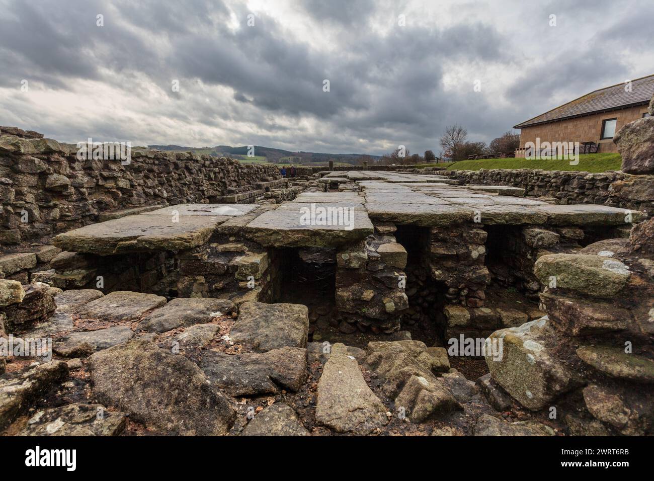 Corbridge Roman Town, Northumberland, England, UK: originally named ...