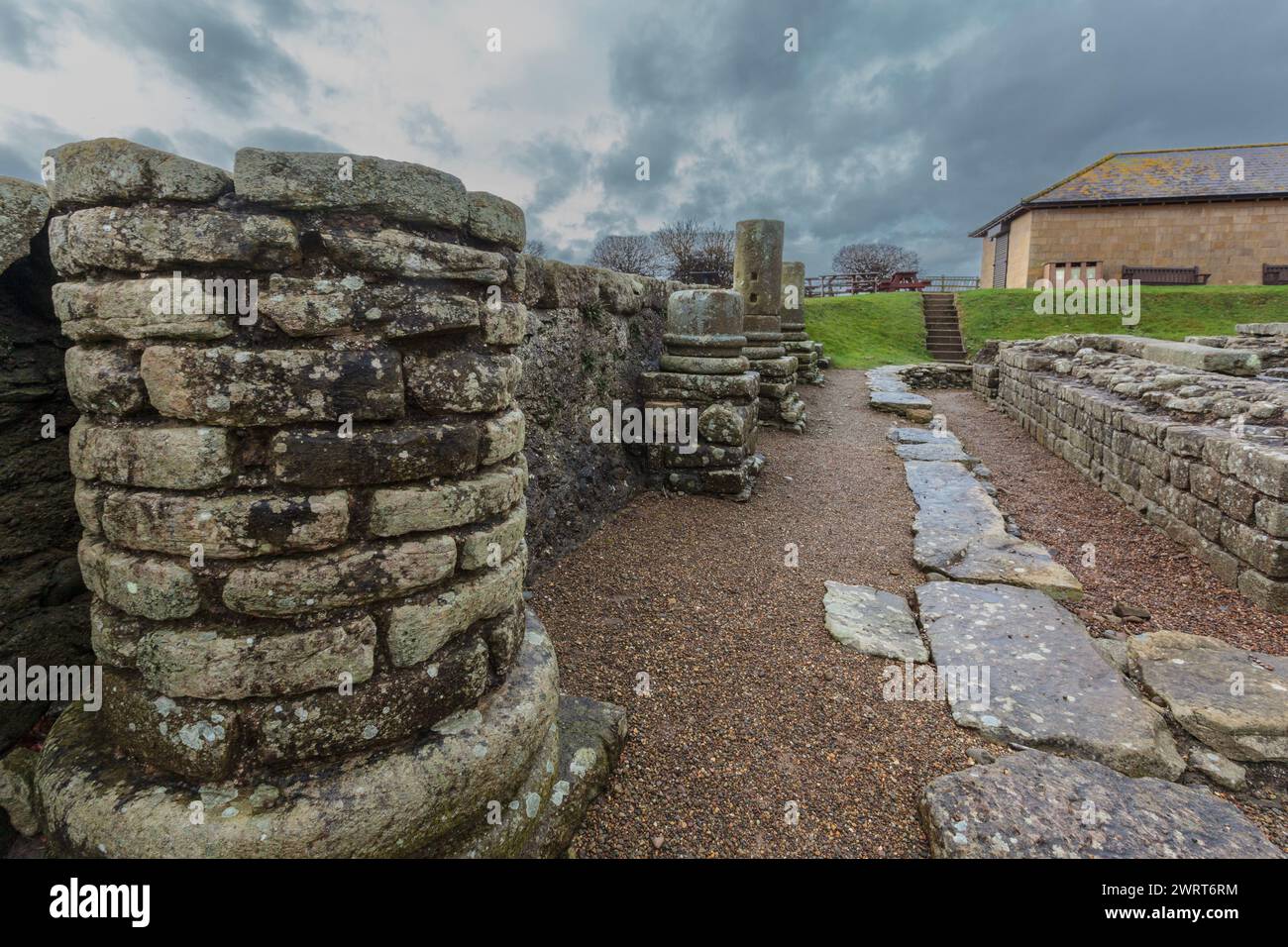 Corbridge Roman Town, Northumberland, England, UK: originally named ...