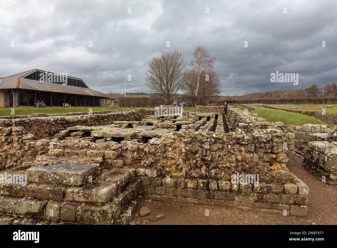 Corbridge Roman Town, Northumberland, England, UK: originally named ...