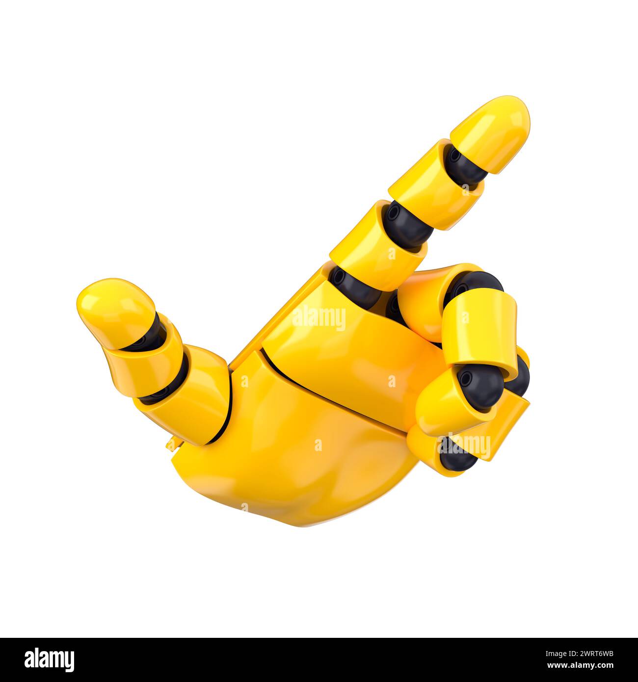 Pointing hand cartoon Cut Out Stock Images & Pictures - Alamy