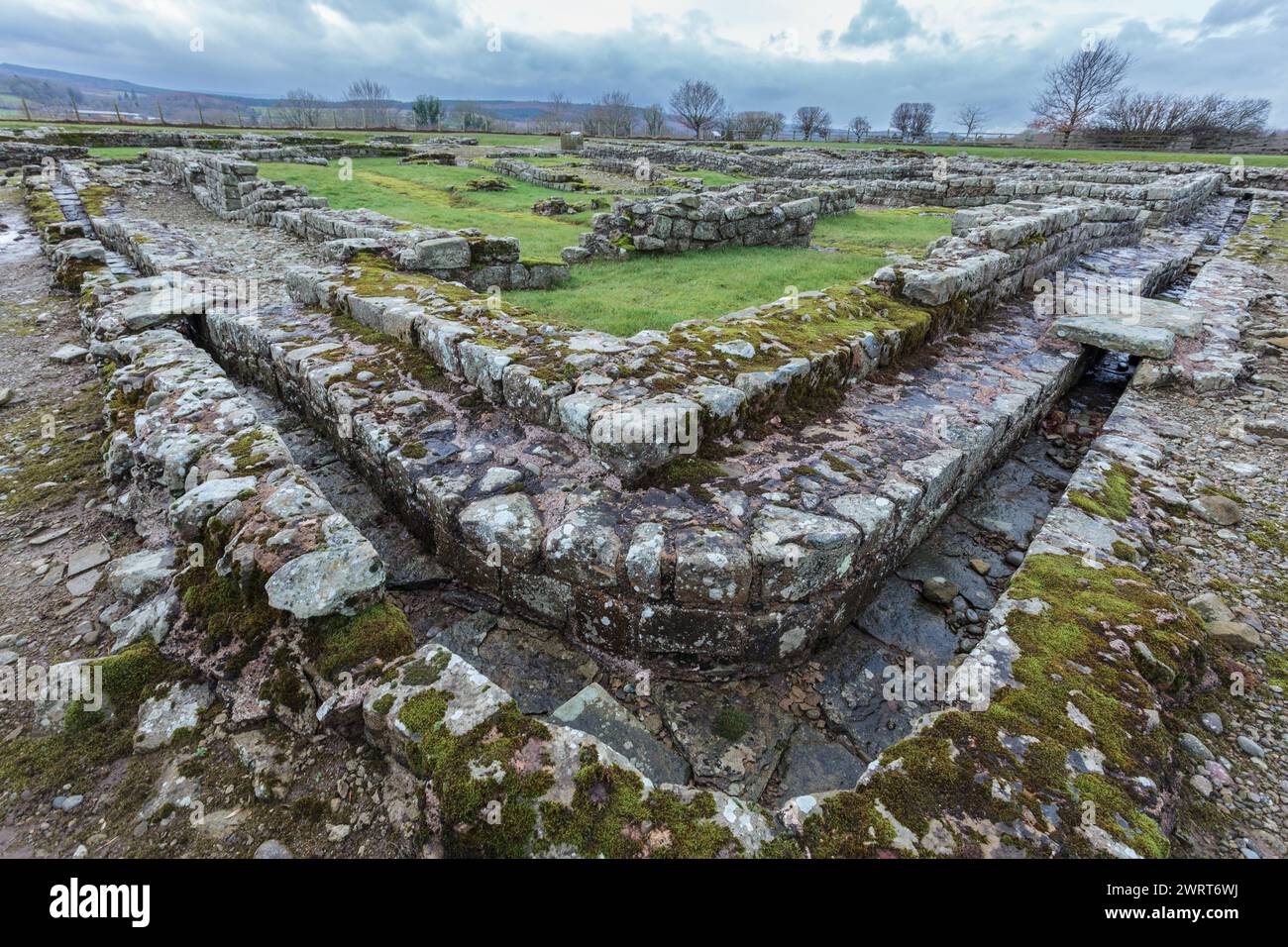 Corbridge Roman Town, Northumberland, England, UK: originally named ...