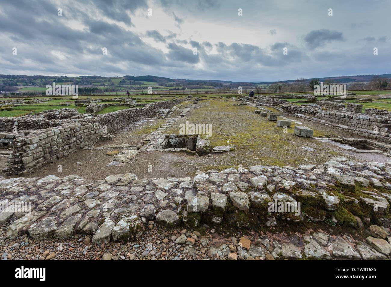 Corbridge Roman Town, Northumberland, England, UK: originally named ...
