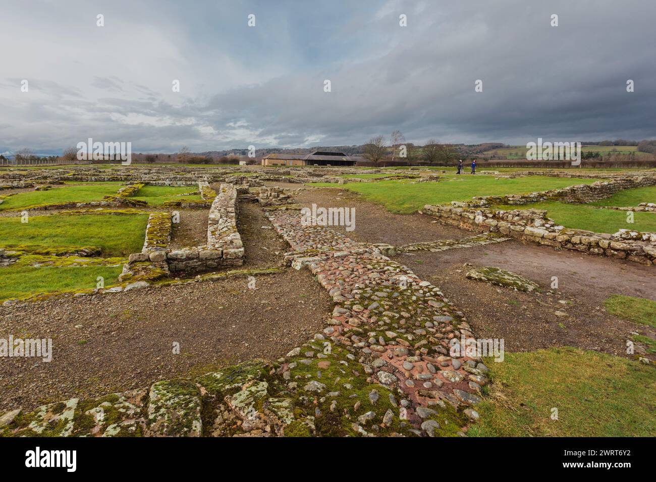 Corbridge Roman Town, Northumberland, England, UK: originally named ...
