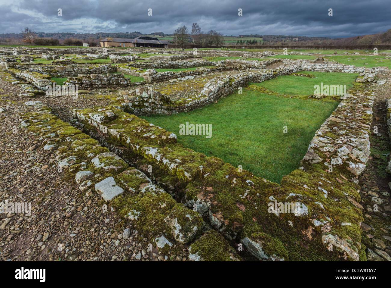 Corbridge Roman Town, Northumberland, England, UK: originally named ...