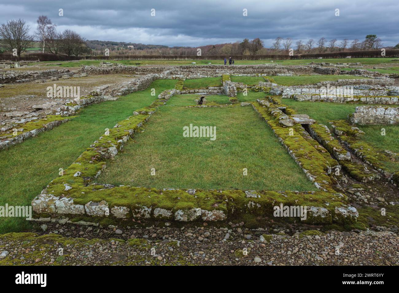 Corbridge Roman Town, Northumberland, England, UK: originally named ...