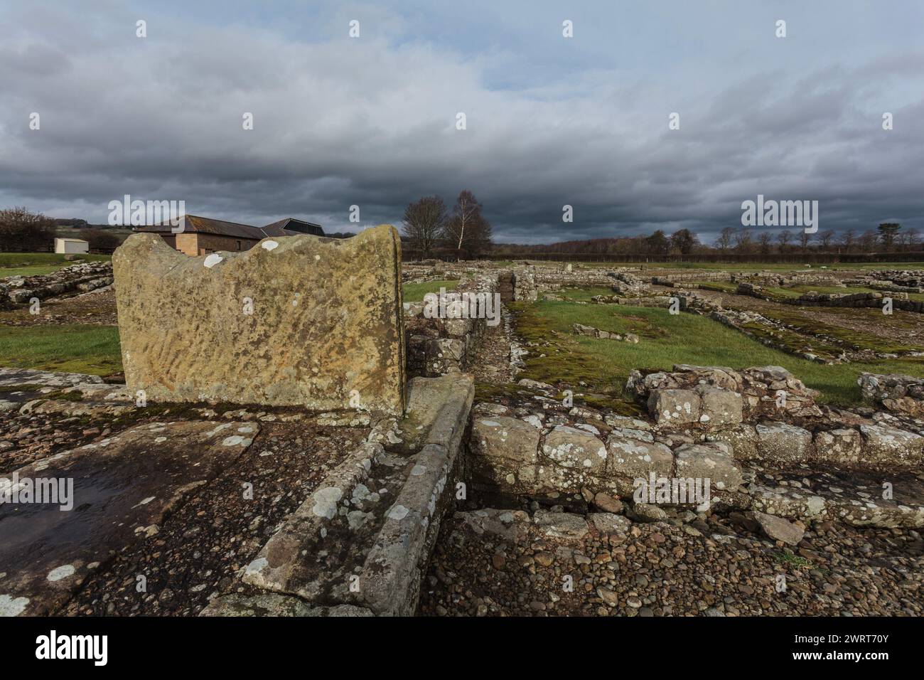 Corbridge Roman Town, Northumberland, England, UK: originally named ...