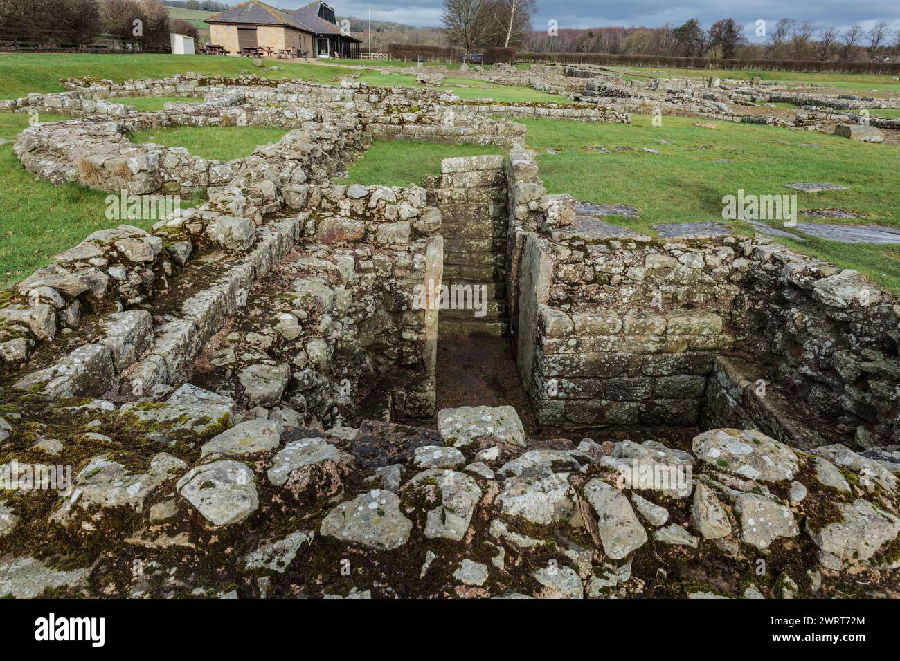Corbridge Roman Town, Northumberland, England, UK: originally named ...