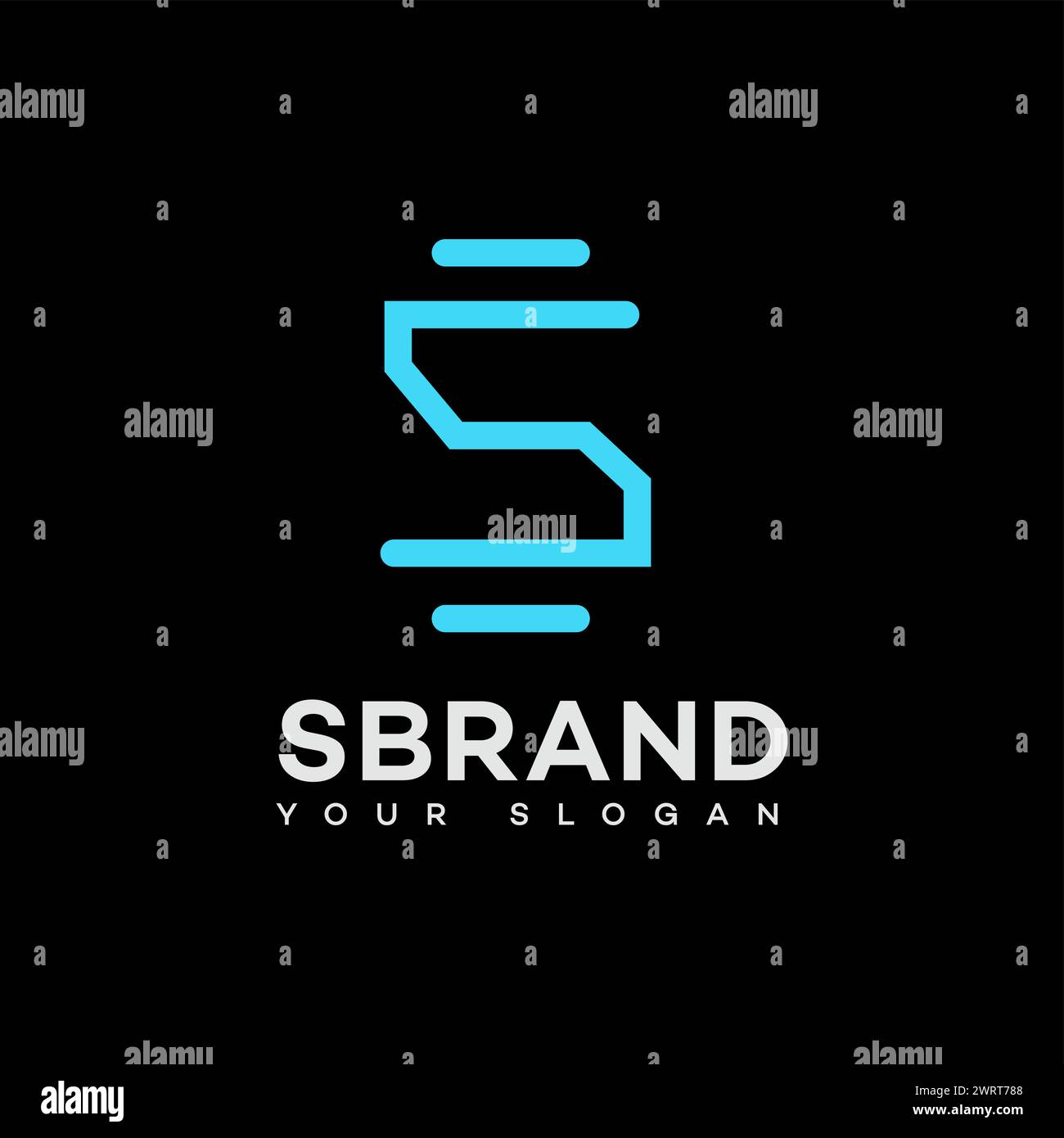 S letter Logo icon symbol Template Stock Vector Image & Art - Alamy