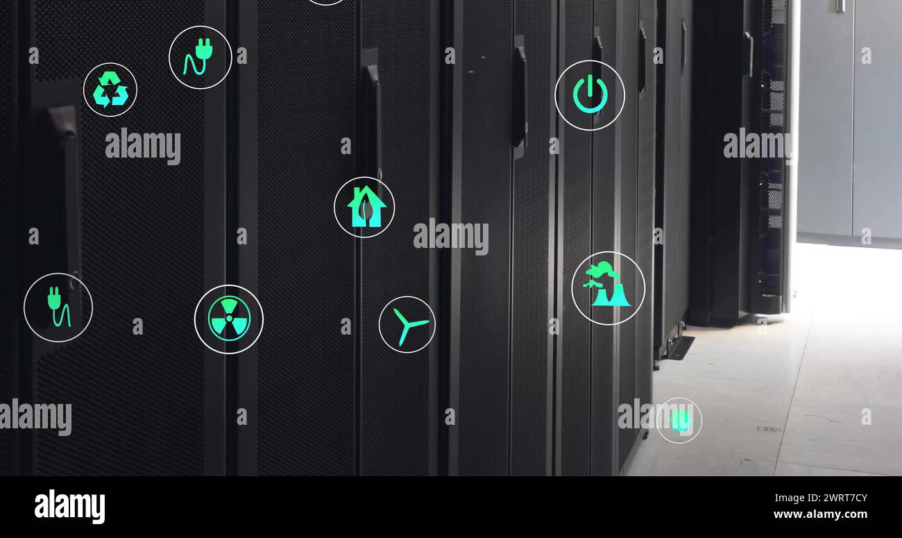 Eco friendly servers hi-res stock photography and images - Alamy