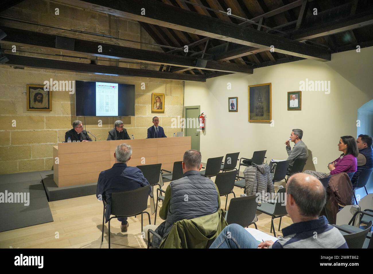 Press conference of the presentation of the report, on March 14, 2024 ...