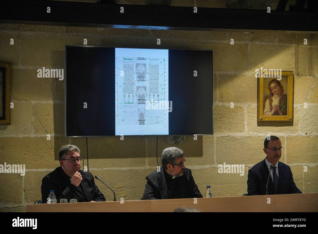 Press conference of the presentation of the report, on March 14, 2024 ...