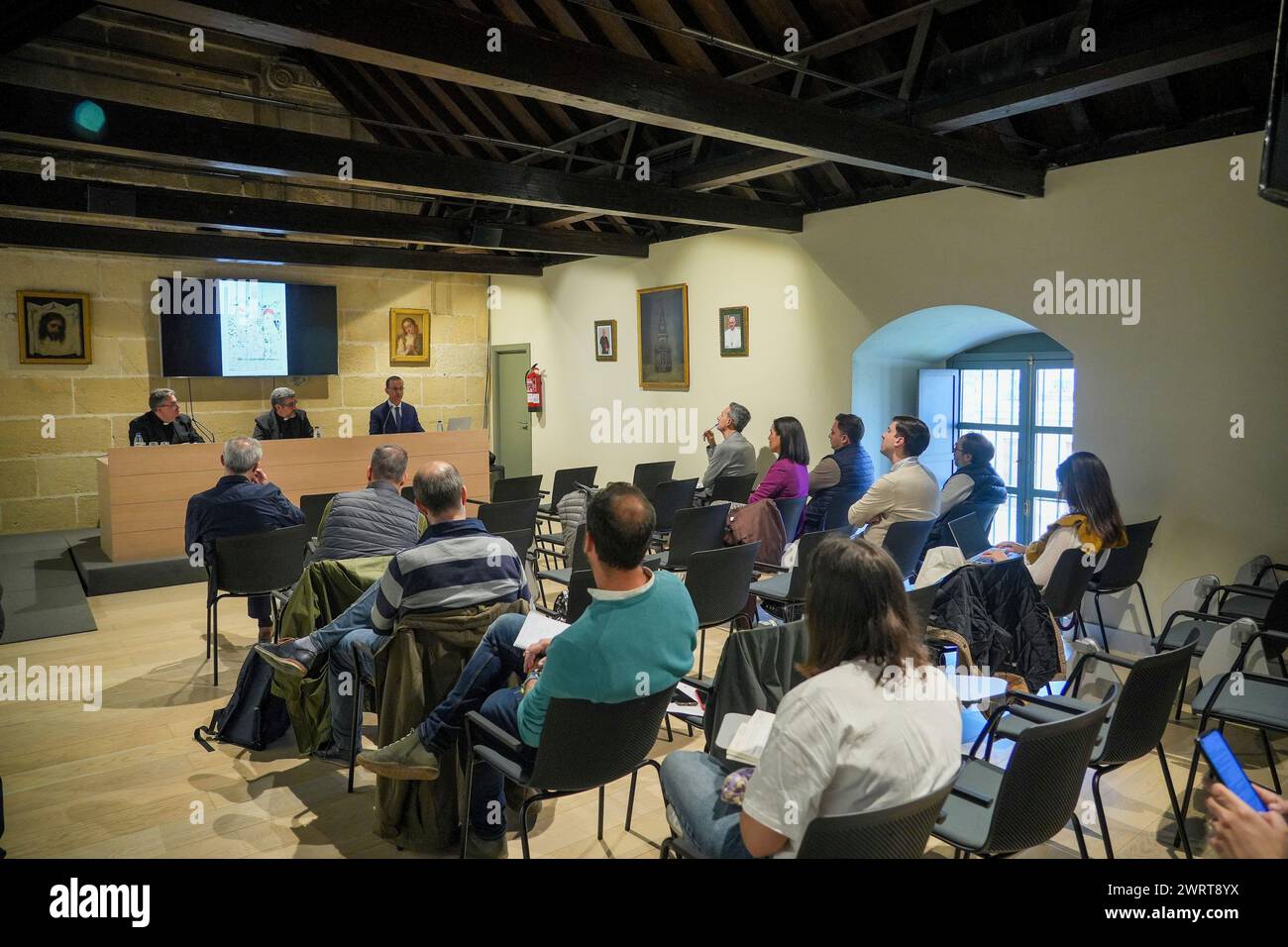 Press conference of the presentation of the report, on March 14, 2024 ...