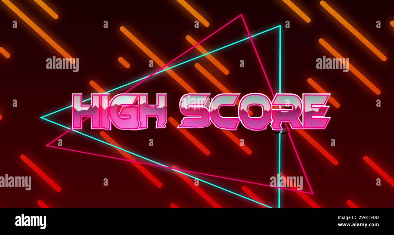 Abstract colorful triangles background hi-res stock photography and ...