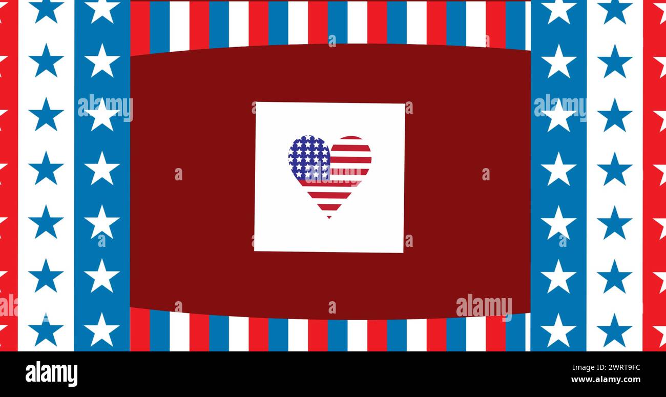 Red white and blue us flag hi-res stock photography and images - Alamy