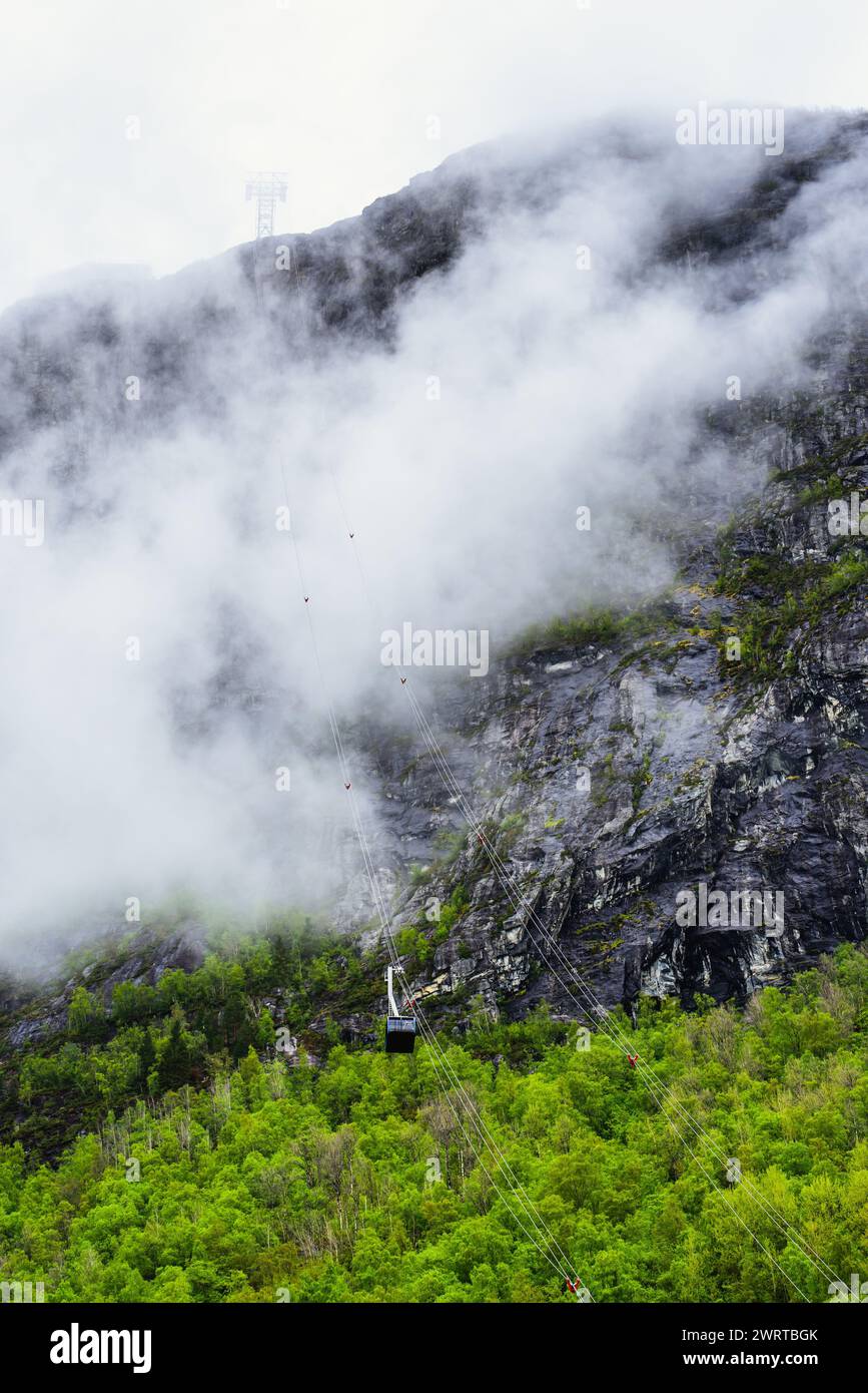 Loen sky lift hi-res stock photography and images - Alamy