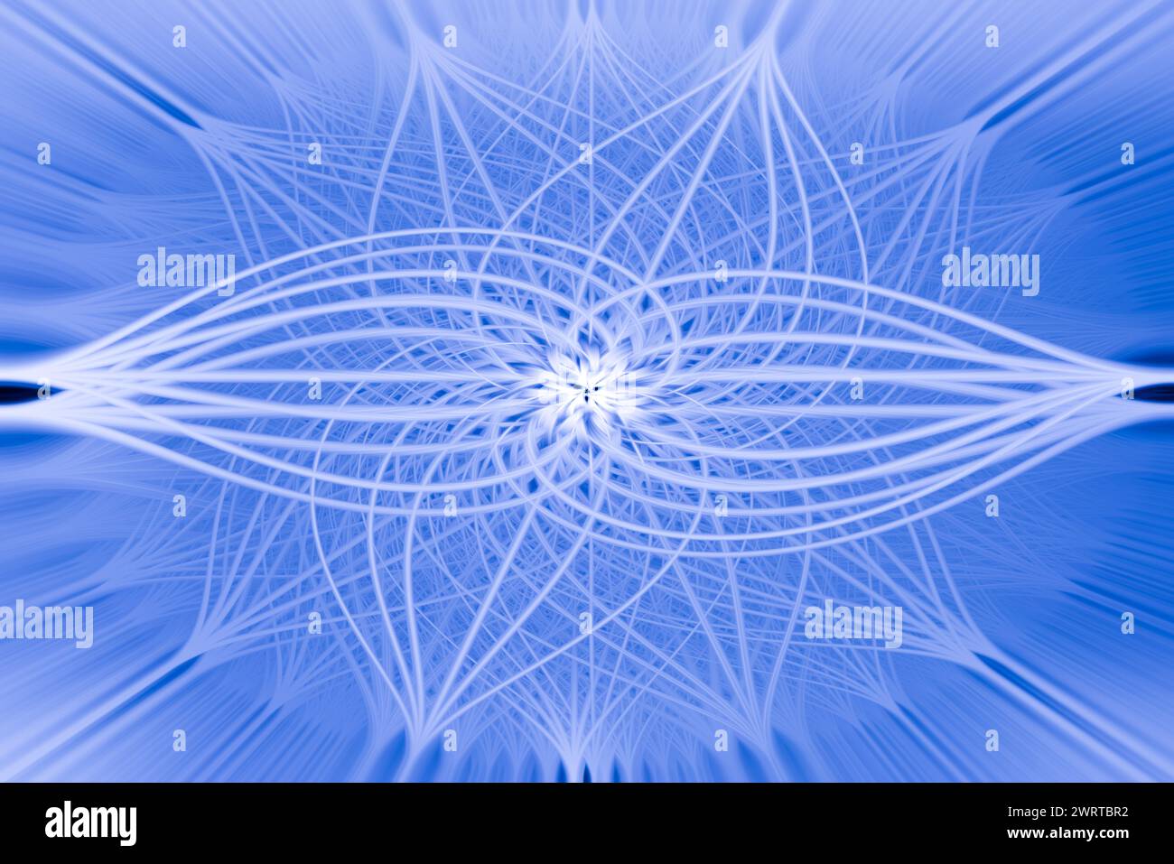 Abstract design of several forms and lines, meeting and overlapping in ...