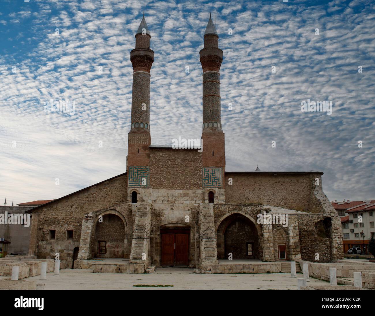 historical sivas double minaret. Ottoman and Seljuk buildings. double ...