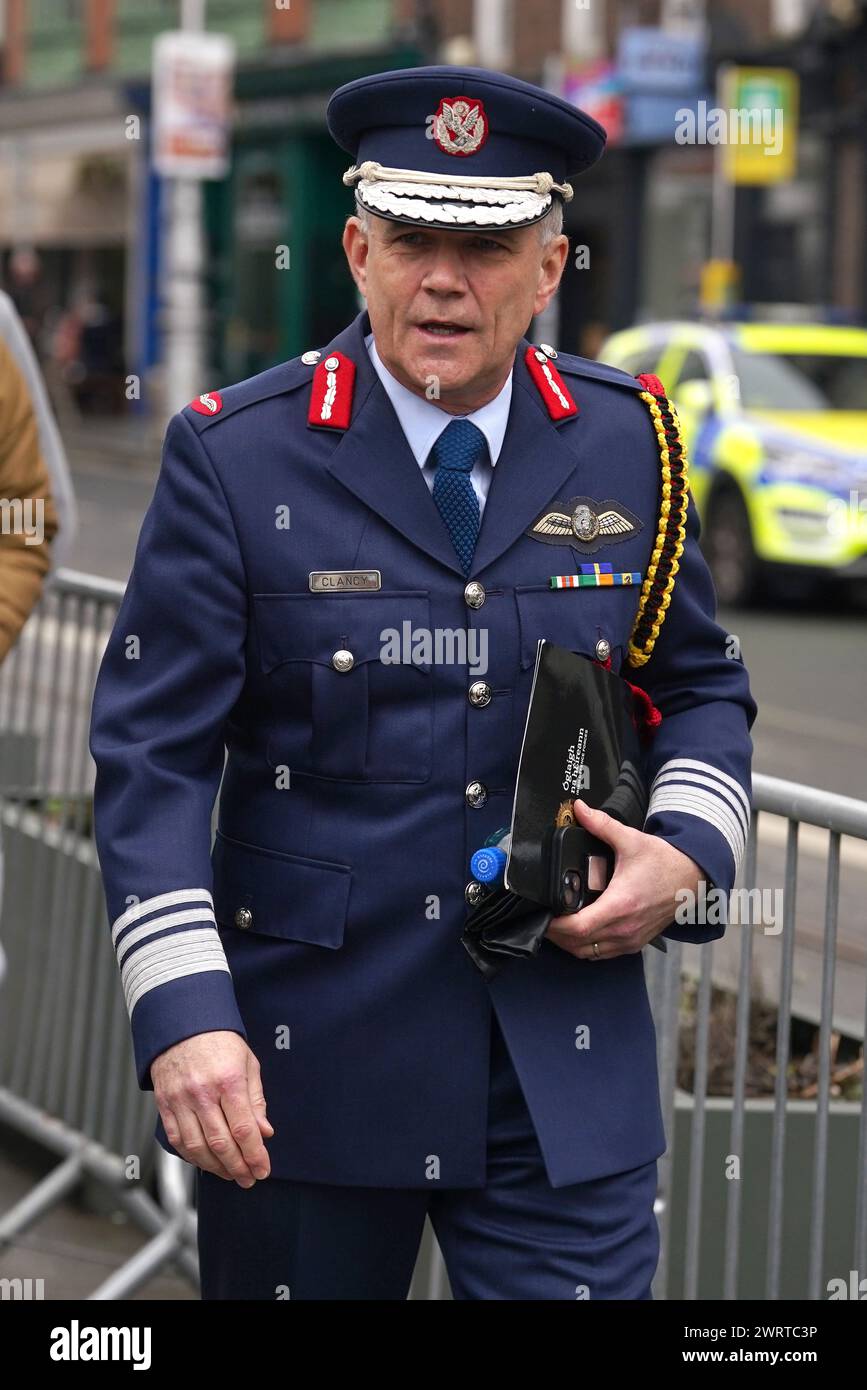 Chief of Staff of the Defence Forces is Lieutenant General Sean Clancy ...