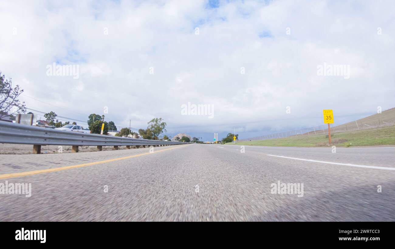 Highway 101 california pov hi-res stock photography and images - Alamy