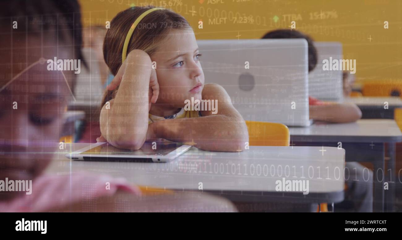 Modern tablets classroom hi-res stock photography and images - Alamy