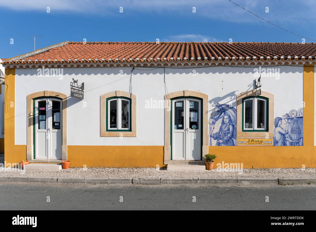 Portugal, Alentejo Region, Golega, Two Traditional Local Businesses on ...