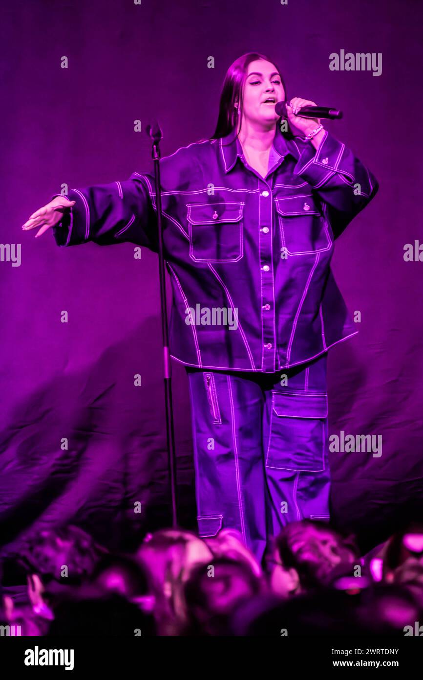 Milan, Italy. 13th Mar, 2024. The American singer-songwriter JILLIAN ...