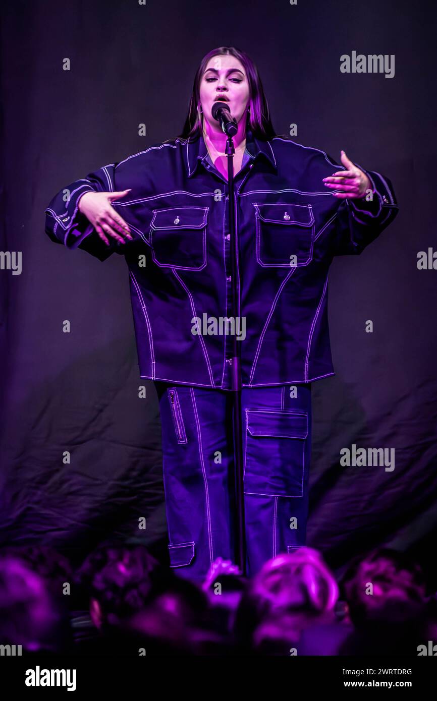 Milan, Italy. 13th Mar, 2024. The American singer-songwriter JILLIAN ...