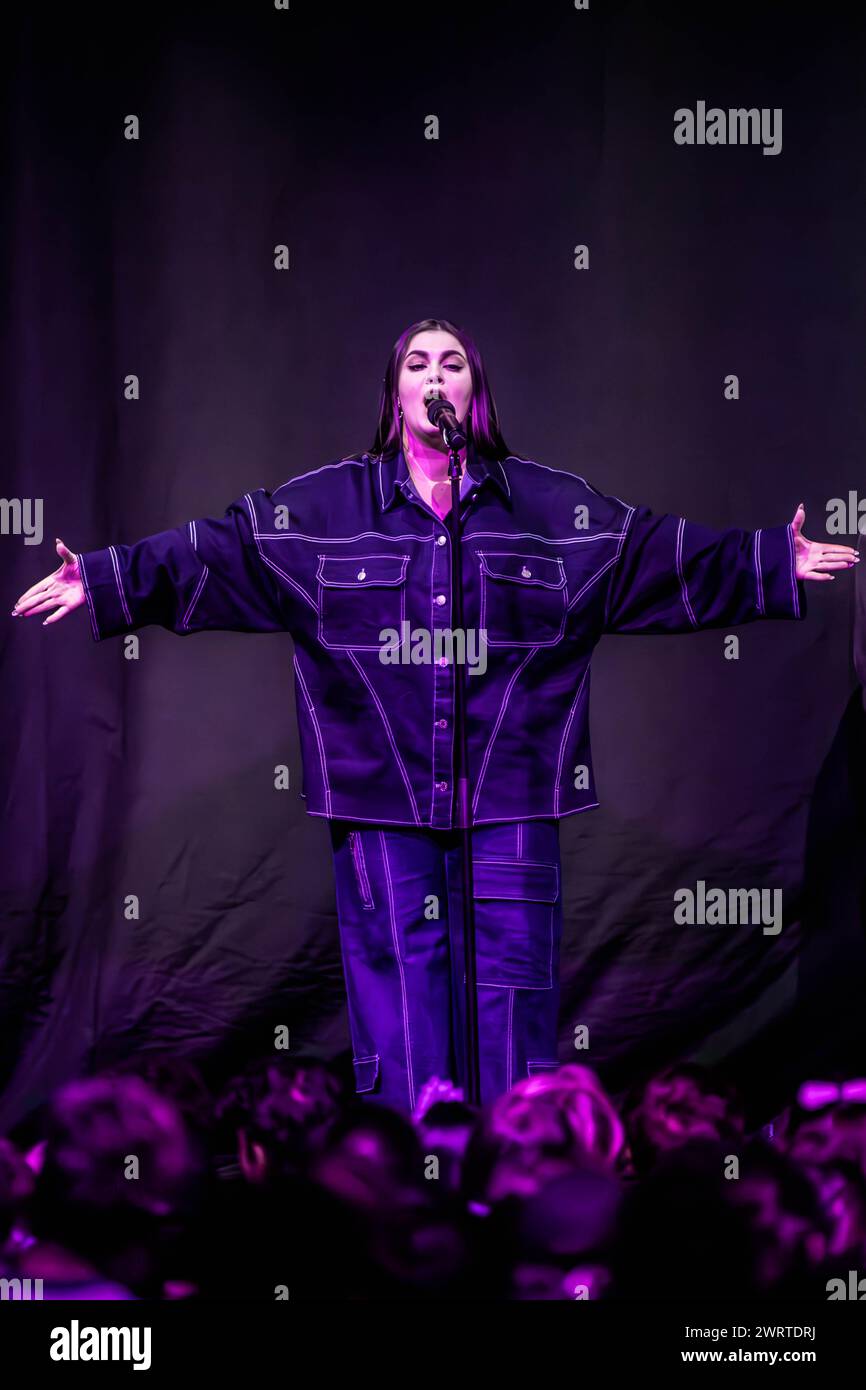 Milan, Italy. 13th Mar, 2024. The American singer-songwriter JILLIAN ...