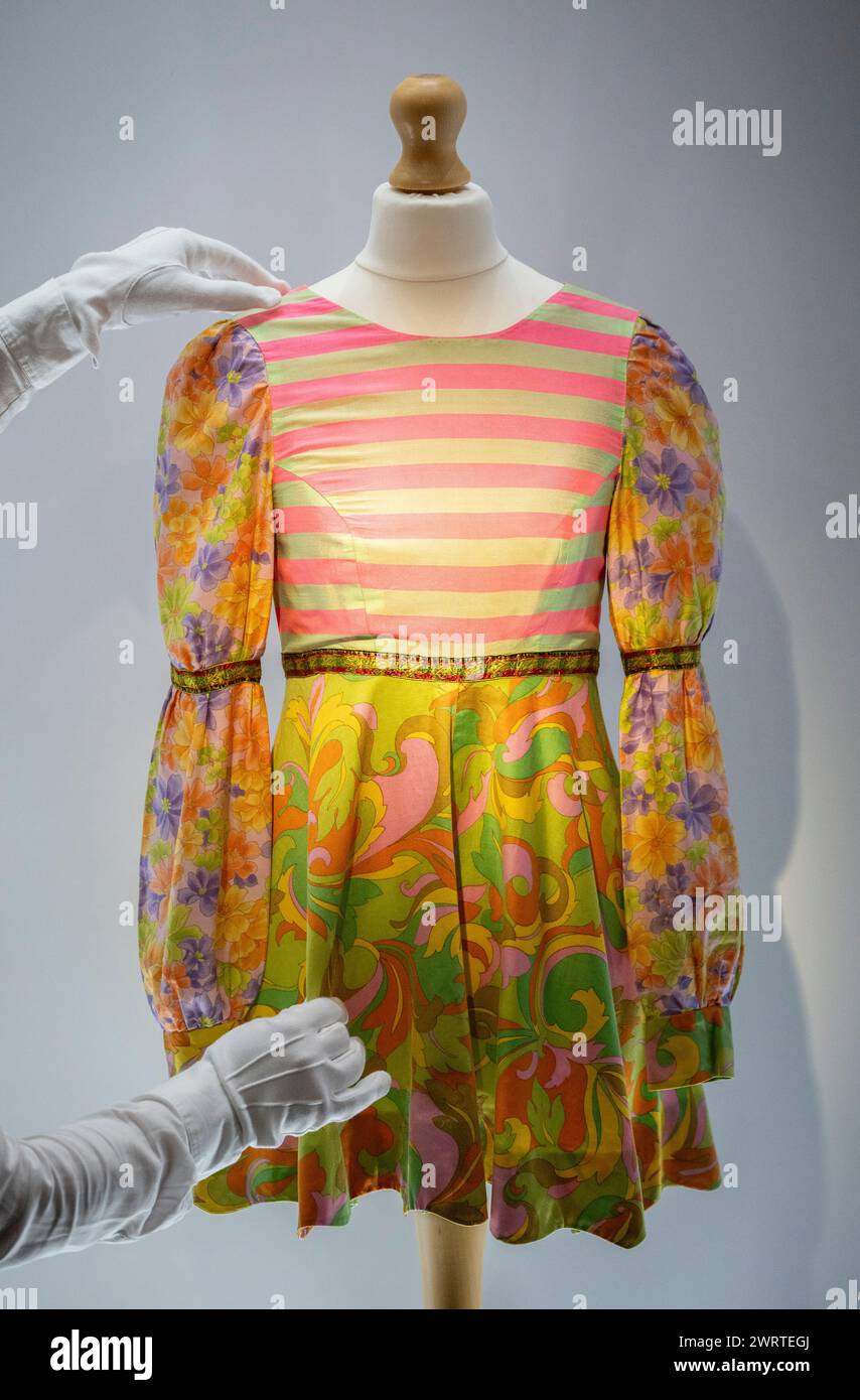 Christie's, London, UK. 14th Mar, 2024. The Pattie Boyd Collection will ...