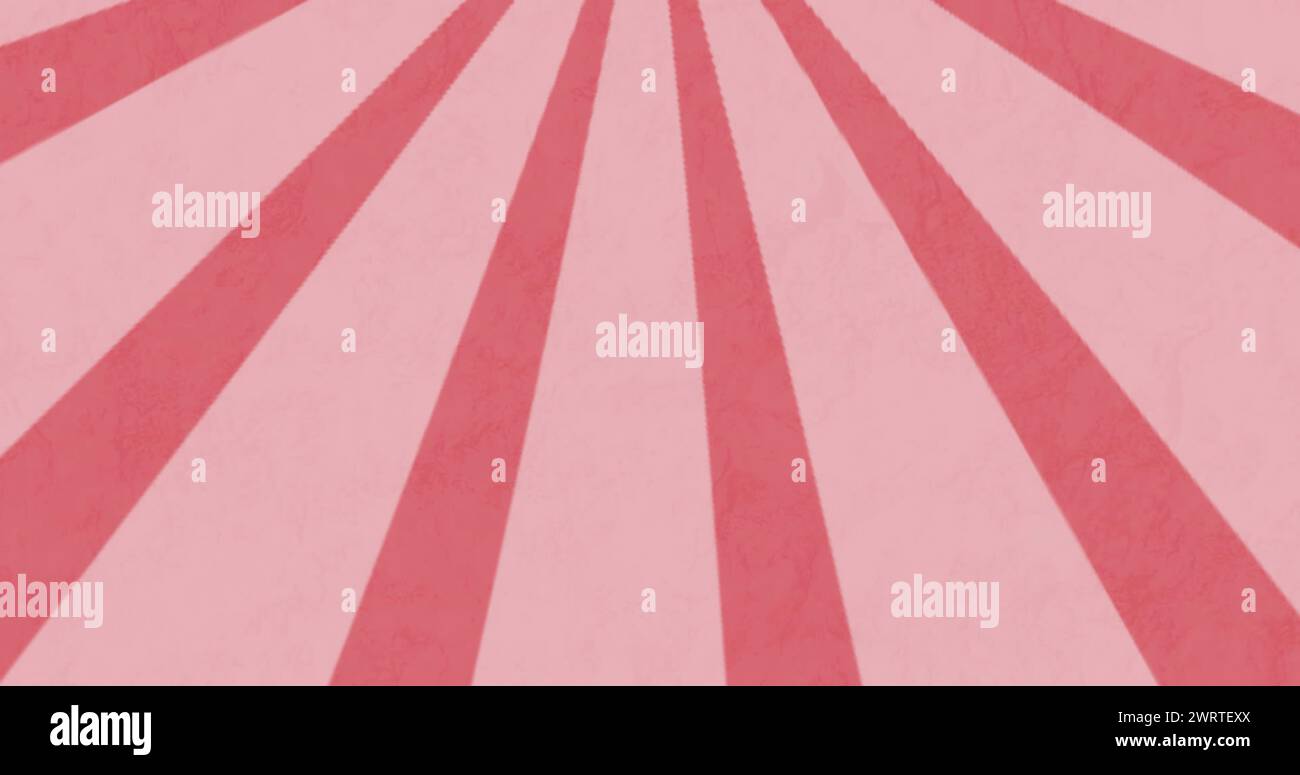 Image of rotating pink bright vibrant stripes moving in hypnotic motion ...