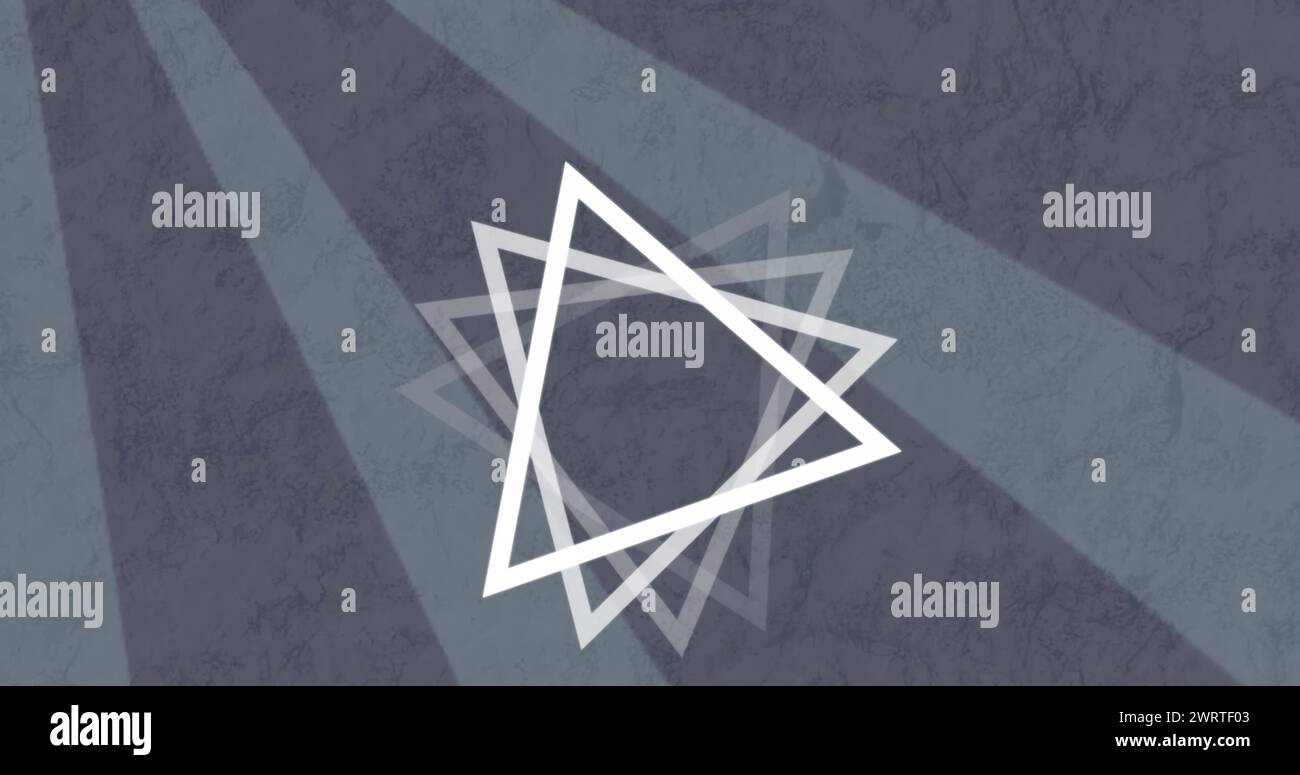 Stylish triangle loop hi-res stock photography and images - Alamy