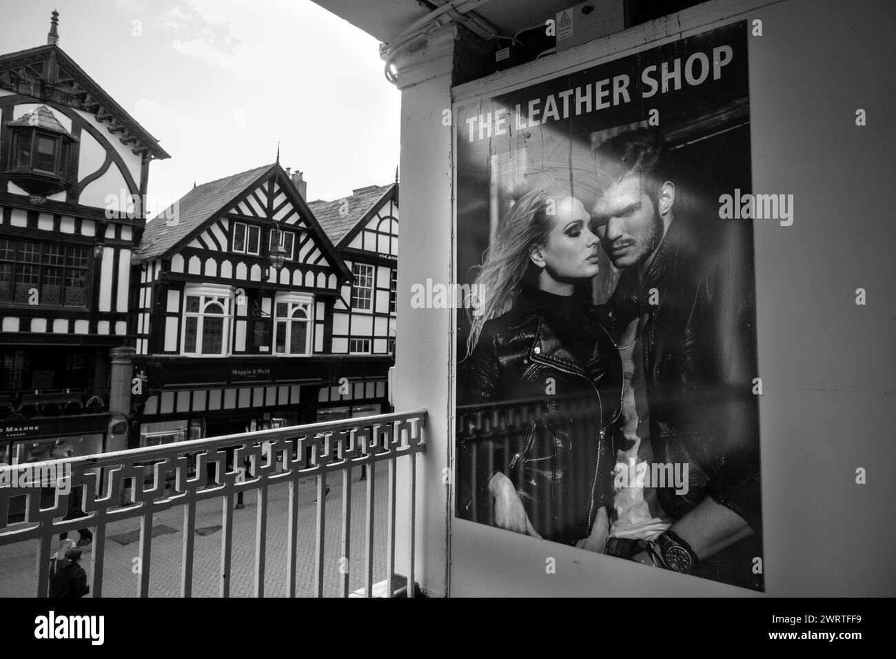 Photograph by © Jamie Callister. Streets of Chester city, Chester ...