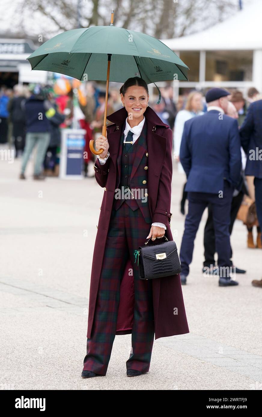 Jade Holland Cooper on day three of the 2024 Cheltenham Festival at ...