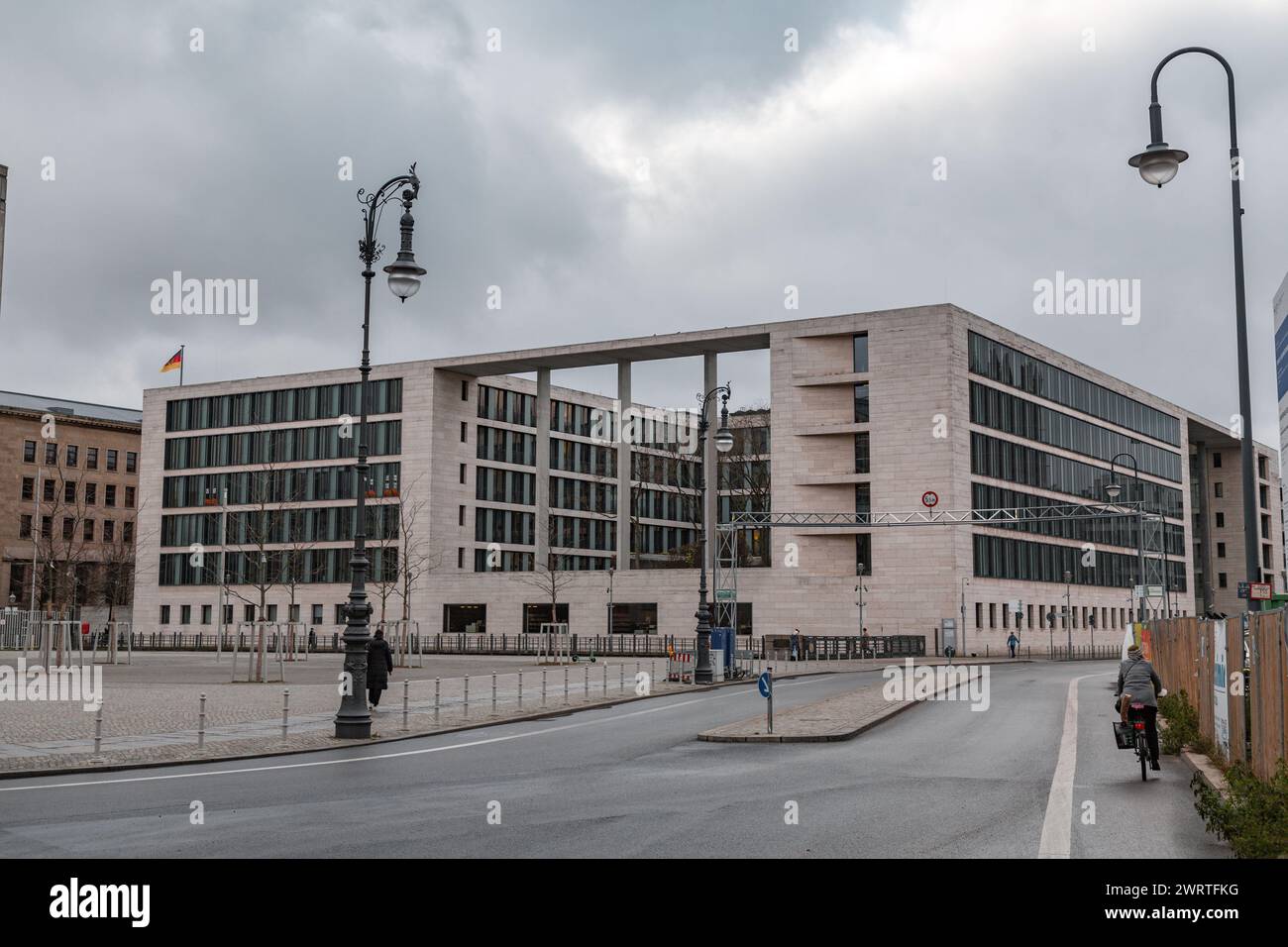 Berlin, Germany - 16 DEC 2021: The headquarters of the Foreign Office ...