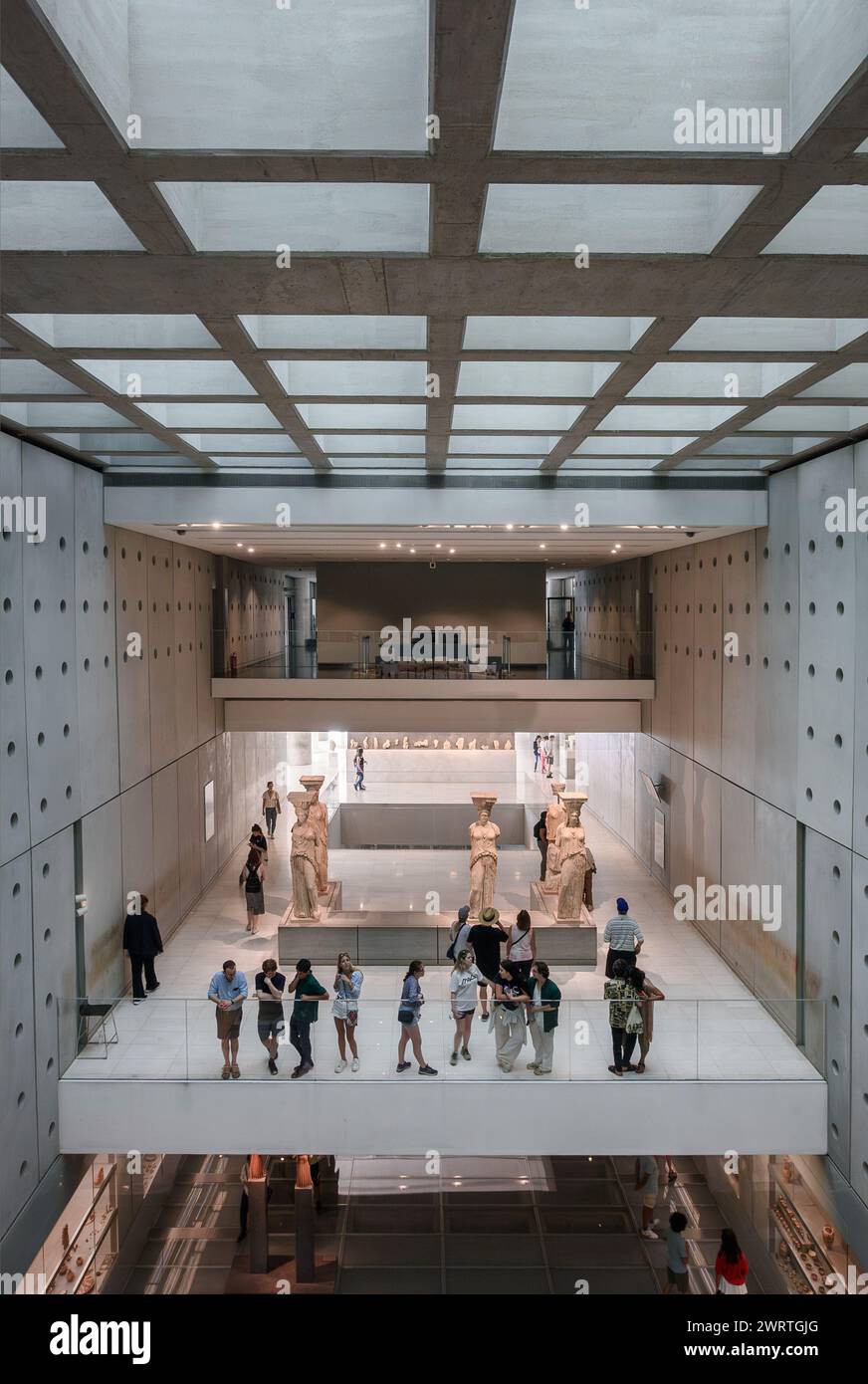 Sloping glass floor hi-res stock photography and images - Alamy