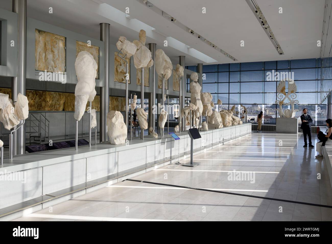 Parthenon frieze acropolis museum greece hi-res stock photography and ...