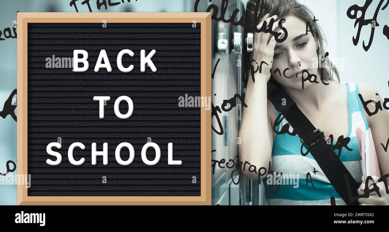School student text hi-res stock photography and images - Alamy