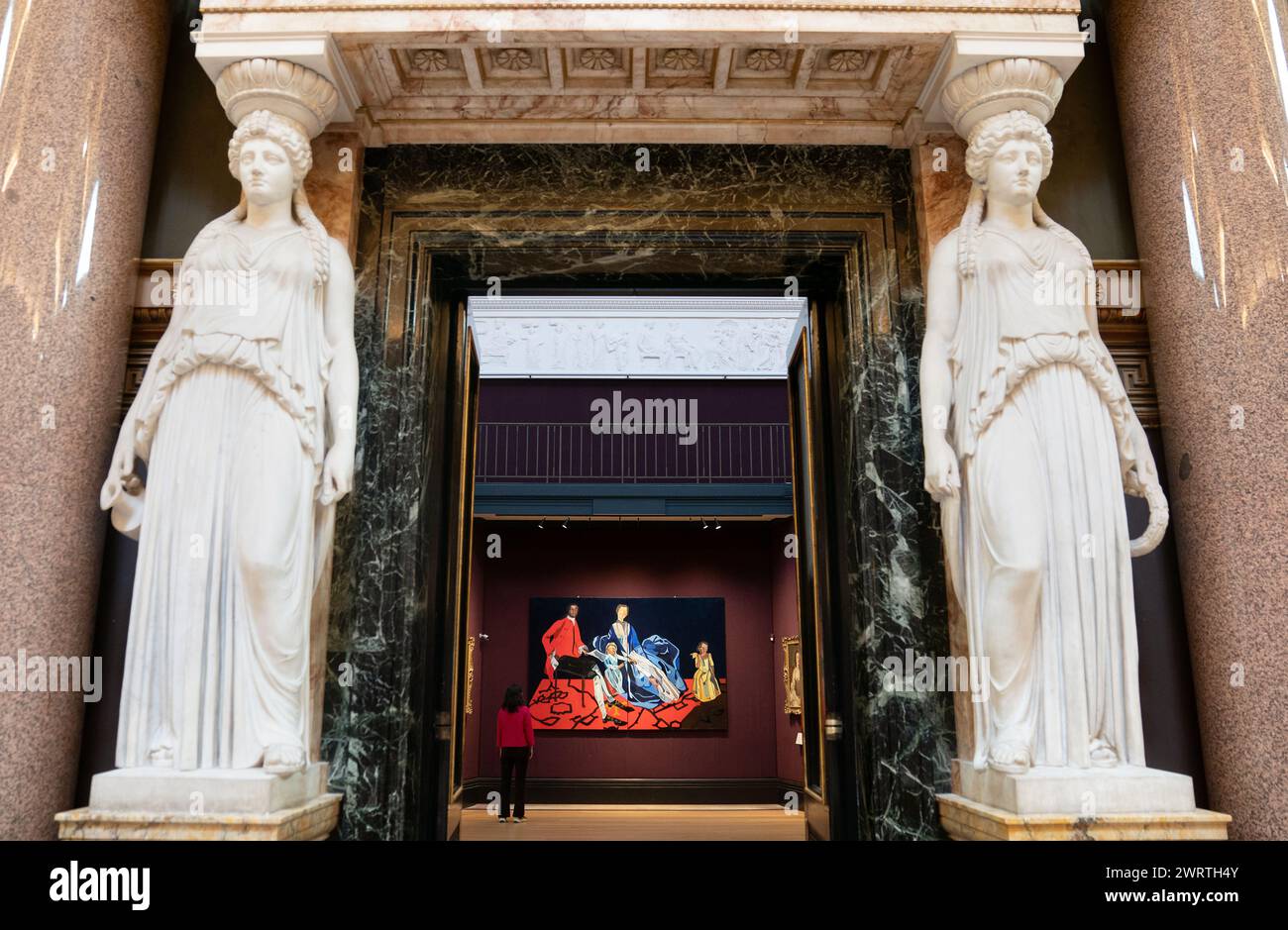 Curator Dr Rebecca Birrell views 'An 18th-Century Family' by Joy ...